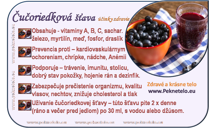 Domáca či kupovaná, každá je zdravá... Predstavuje sa Vám čučoriedková ...