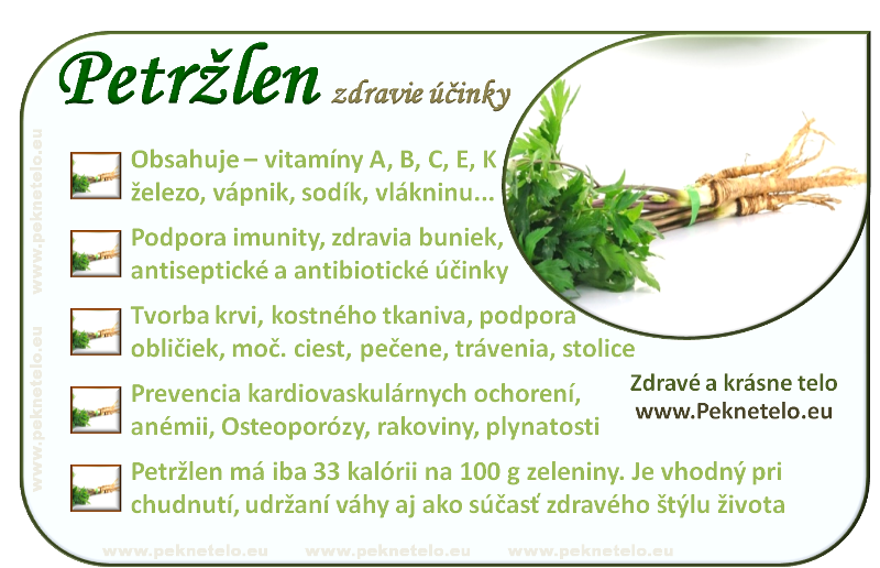 Petržlen – (ne) skutočne dokonalá zelenina! | Peknetelo.eu